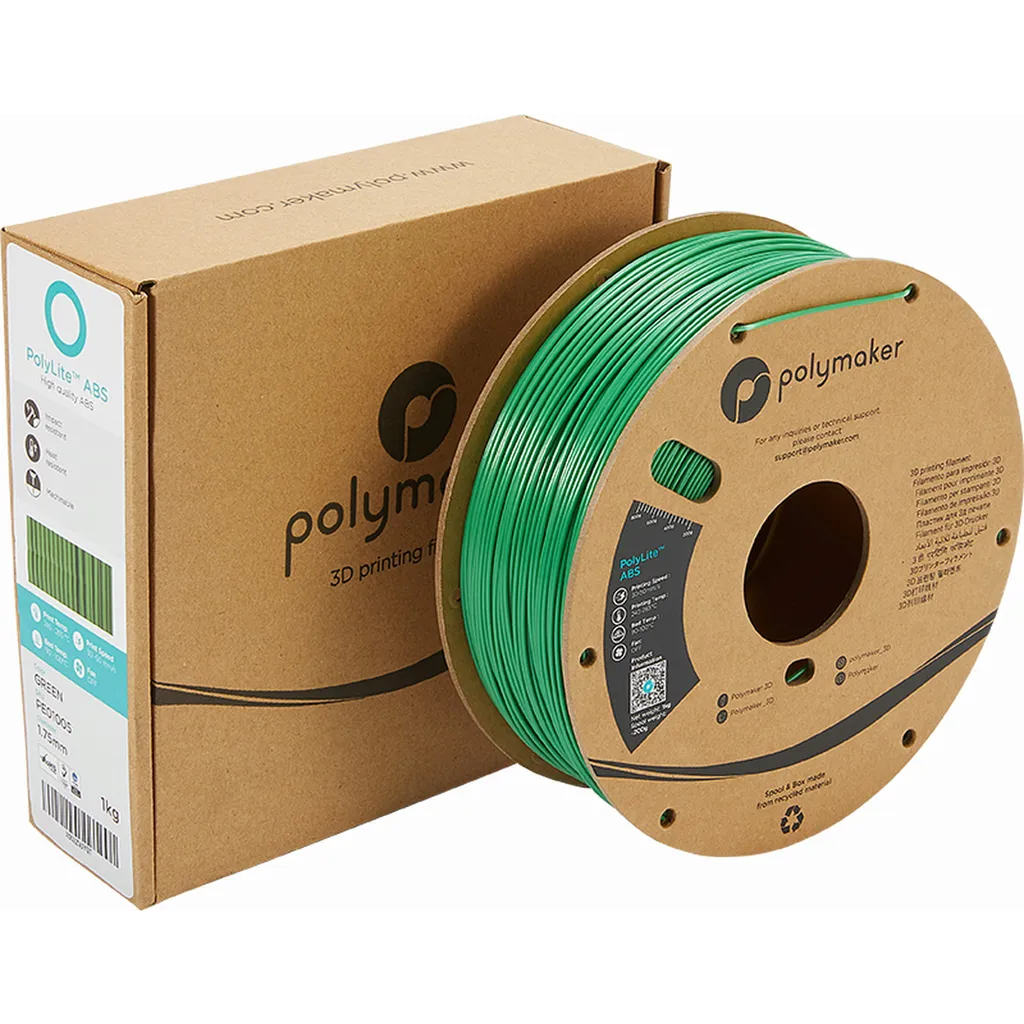 Polymaker PolyLite™ ABS Green - Midnight Design Cyprus