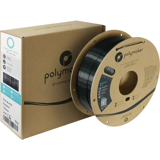 Polymaker PolyLite™ Silk PLA Black - Midnight Design Cyprus